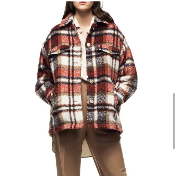 Zara | Jackets & Coats | Zara Wool Shacket | Poshmark